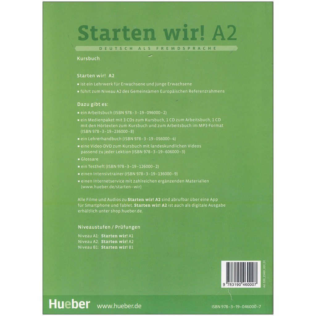 خرید کتاب STARTEN WIR A2 تا 50% تخفیف – زبانمهر